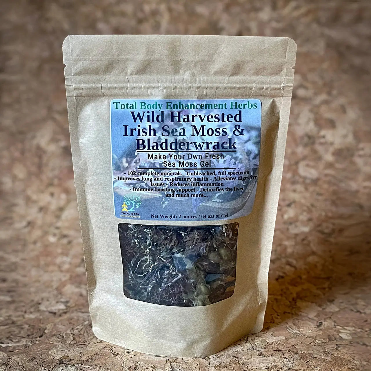Sea Moss & Bladdwerwrack - Whole Leaf - TBE Herbs